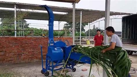 Cow Straw Feed Cutting Machine High Productivity Chaff Cutter