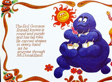 Mcdonalds Original Grimace