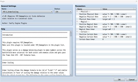 Rmmv A Few Questions About Some Of Yanflys Plugins Rpg Maker Forums