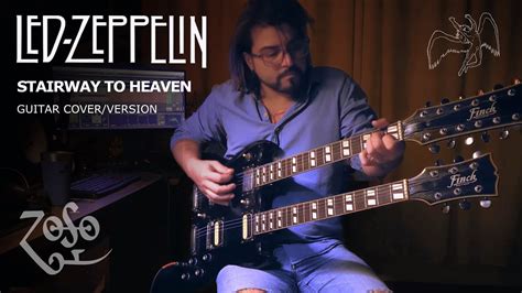 Led Zeppelin Stairway To Heaven Double Neck Guitar Cover Version