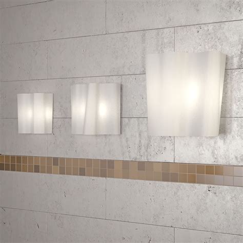 Quick Ship Artemide Logico Wall Lamp Silk Diffuser