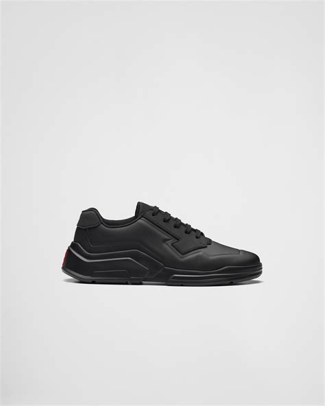 Black Prada Polarius Sneakers Prada