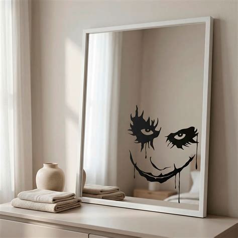 Wall Sticker Face Of The Joker Batman
