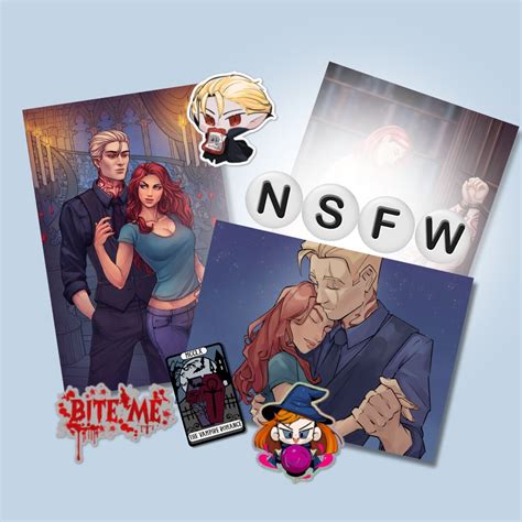 Waltzing With Witches Swag Pack NSFW Art And Stickers Etsy