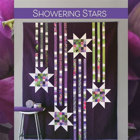 Falling Stars Quilt Pattern Etsy