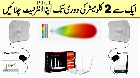 Our Ptcl Wifi Internet Use 1 2 Km Range Youtube