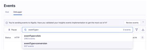 how can i investigate if my click and conversion events are valid