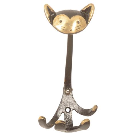 Monkey Hook Wardrobe Hooks By Walter Bosse For Sale At 1stdibs Brass