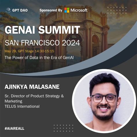 Genaisummitsf2024 Data Genai Ai Artificialintelligence Airevolution Machinelearning