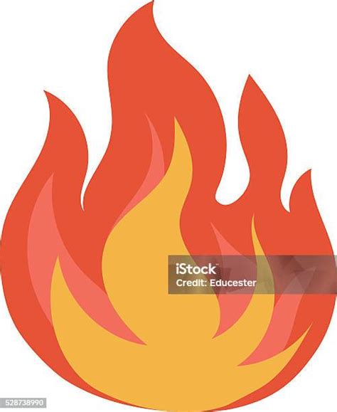 Ilustrasi Vektor Api Ilustrasi Stok Unduh Gambar Sekarang Api Api