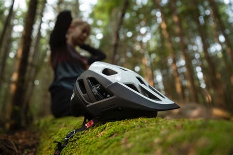 Lucy Van Eesteren With Lazer Helmets In Squamish Bc