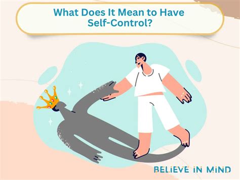 Self Control Is Maturity What It Really Means When They Say