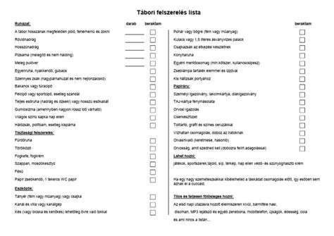 Tabori Felszereles Pdf