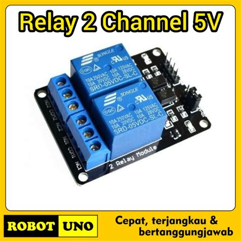 Jual Relay Modul Channel Volt Relay Ch Volt Shopee Indonesia