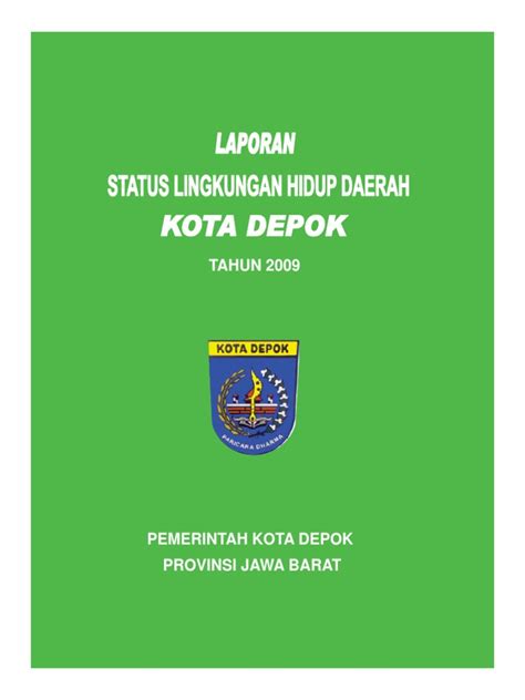 Slhd Kota Depok 2009 Pdf