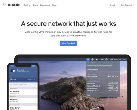 使用 Tailscale 远程访问局域网 知乎
