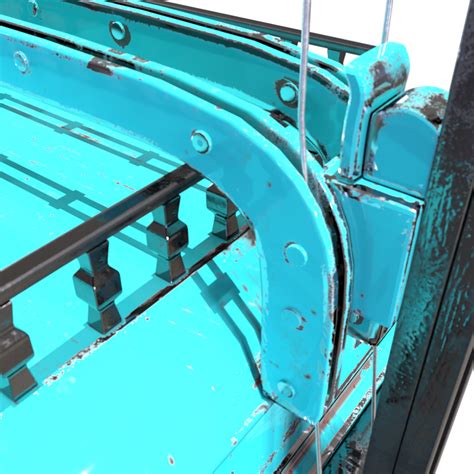 Artstation Old Elevator Game Assets