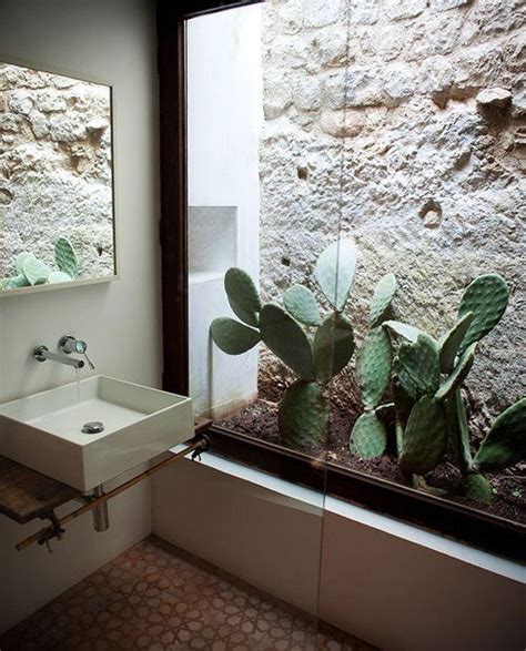 25 Luxurious Tropical Bathroom Design Ideas With Plants