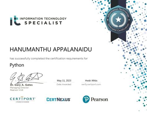 Naidu Hanumanthu On Linkedin Pythoncertified Softwaredevelopment Codingskills Technicalhub