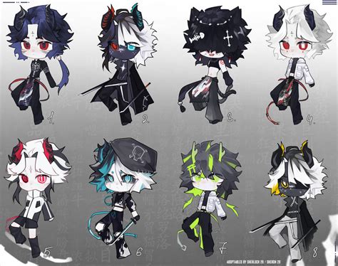 Chibi Adoptables Open By Sherlock 28 On Deviantart