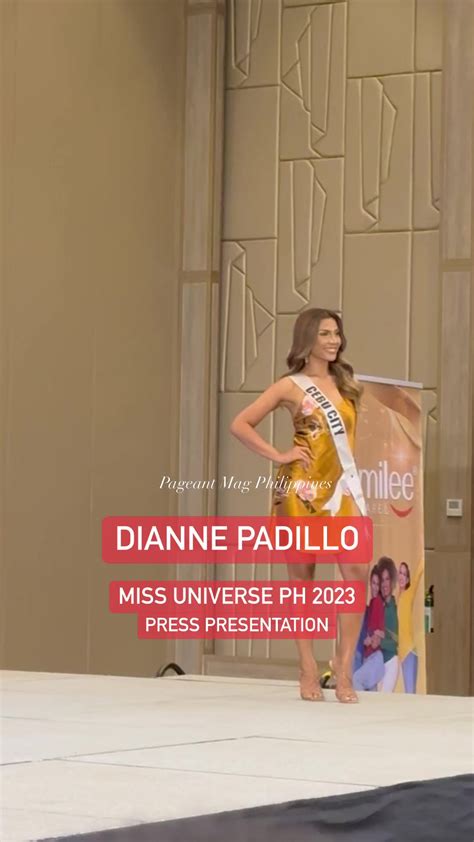 Dianne Padillo Of Cebu City Pageantmagphils Cebucity Muph2023 Diannepadillo Pageant Mag
