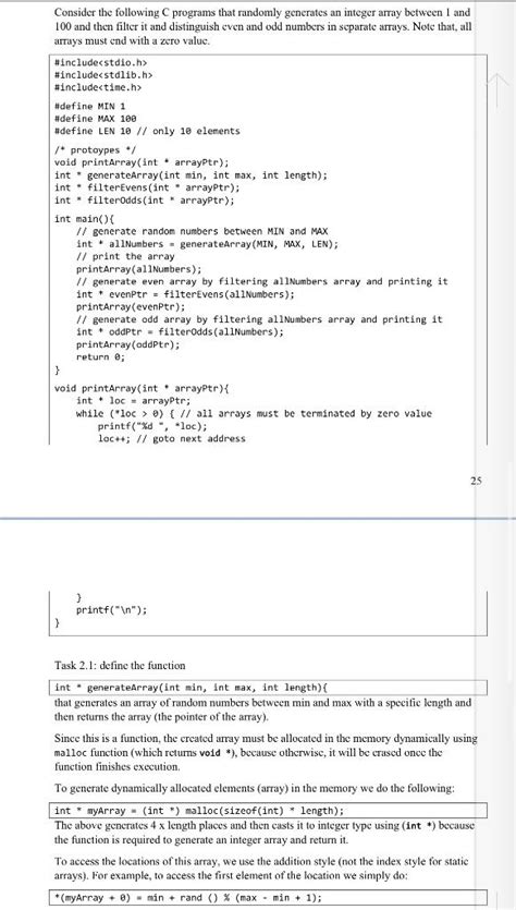 Solved Consider The Following C Programs That Randomly