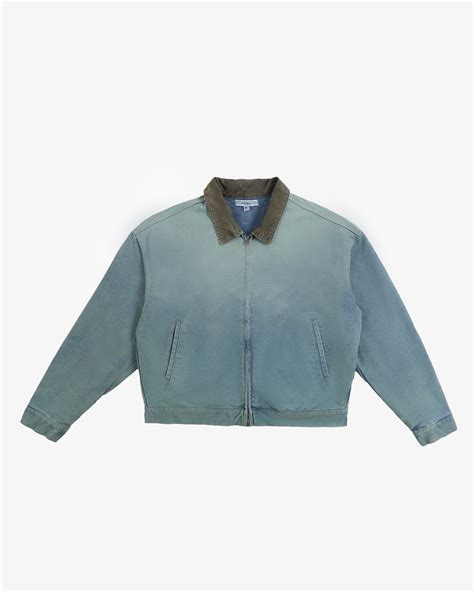 Cropped Double Layered Canvas Jacket