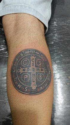 20 Best St Benedict Medal And Memento Mori Tattoos Ideas Tattoos