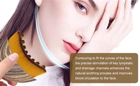 New Lymphatic Contour Face Brush Dry Brushing Face Brush Lymphatic