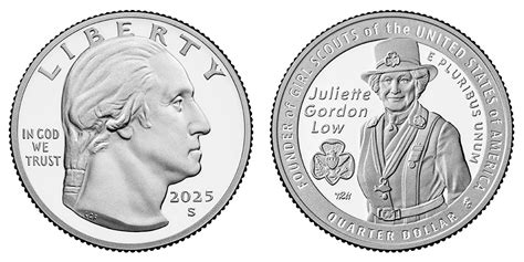 2025 S Juliette Gordon Low Quarter Proof American Women Quarters