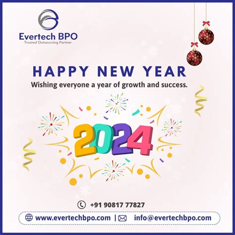 Evertech Bpo On Linkedin Happynewyear2024 Newhope Yearofgrowth Yearofsuccess Newdreams