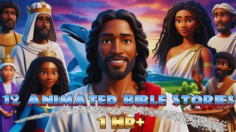 12 Animated Bible Movies Over 1 Hour Of Full Episodes Job Jonah