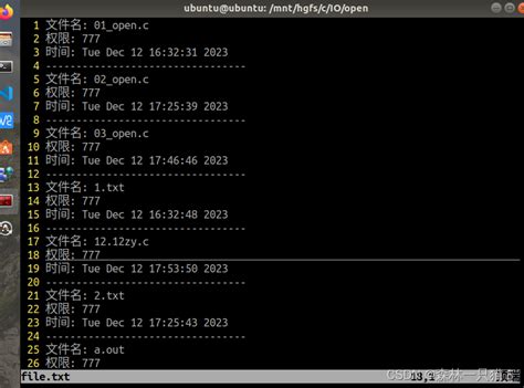 C程序:文件操作与权限管理 Csdn博客 C程序:文件操作与权限管理 Csdn博客