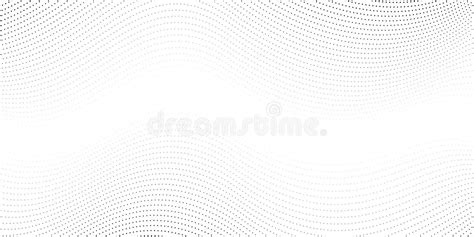 Dotted Wave Lines On Dark Background Abstract Wavy Stripes Texture