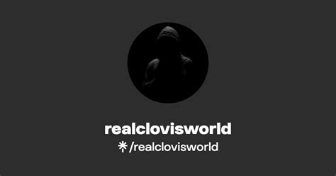 Realclovisworld Official Tiktok Instagram X Linktree