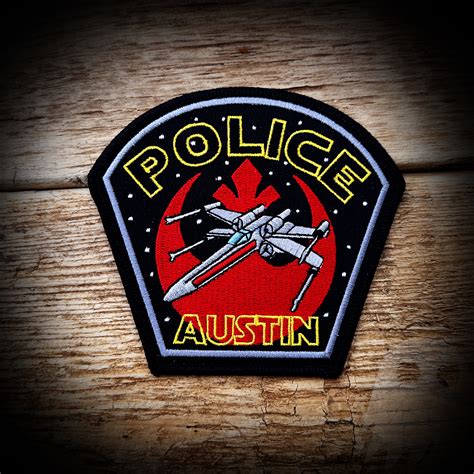 May The 4th Austin Tx Pd Authentic Ghost Patch