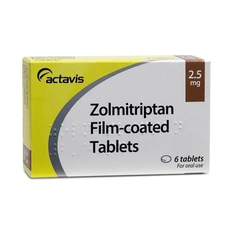 Buy Zomig® Zolmitriptan Tablets Online Us Shipping From Canada