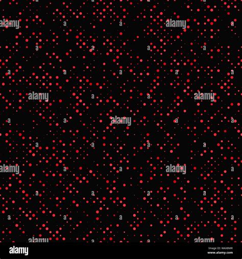 Geometrical Circle Pattern Background Red Repeatable Illustration