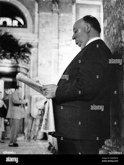 Alfred Hitchcock Set Alfred Hitchcock On Set 1963 Van Everett
