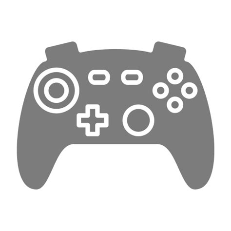 Game Controller Generic Grey Icon