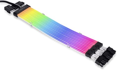 Lian Li Strimer Plus V2 3x8 Pin Addressable Rgb Psu Extension Cable Au Computers
