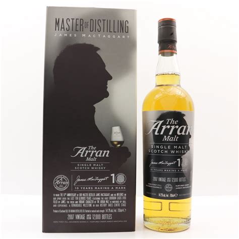 Arran 2007 10 Year Old James Mactaggart The 115th Auction Scotch Whisky Auctions
