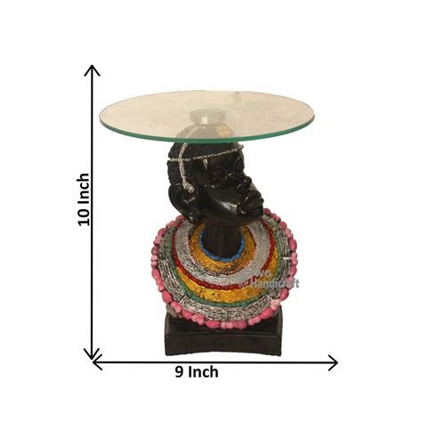 Rajasthani Decorative Glass Corner Table At Rs 645 कॉर्नर टेबल In Ghaziabad Id 2849782687433