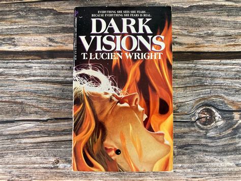Dark Visions By T Lucien Wright Vintage Horror Paperbacks Pinnacle