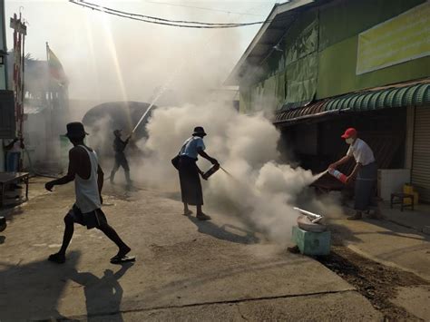 ပေါင်မြို့နယ်၌ မီးဘေးအန္တရာယ် အသိပညာပေးခြင်းနှင့် ဇာတ်တိုက်လေ့ကျင့်ခြင