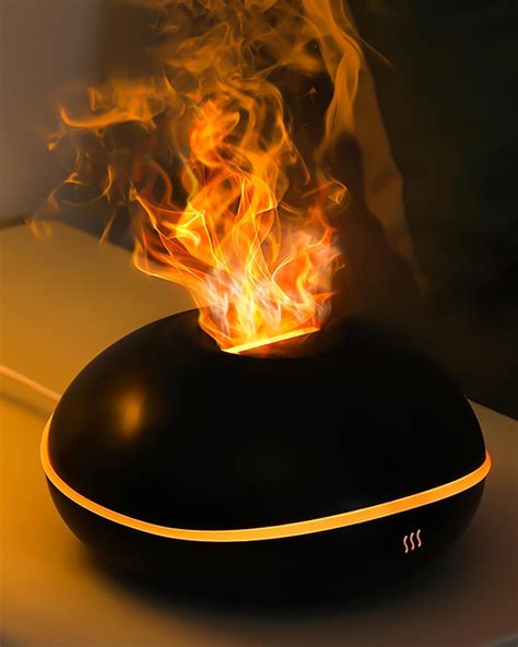 Flame Essential Oil Diffuser 200ml Ultrasonic