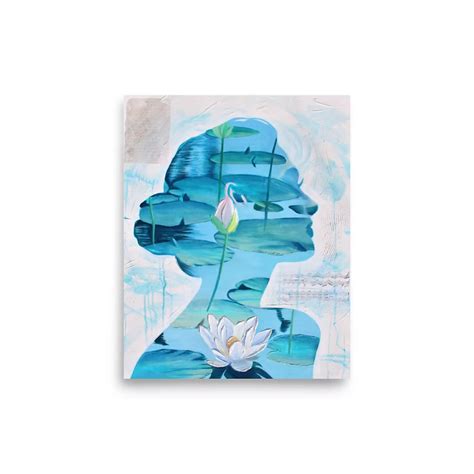 Within The Lilies Limited Edition 16” X 20” Print Akin Cooperative
