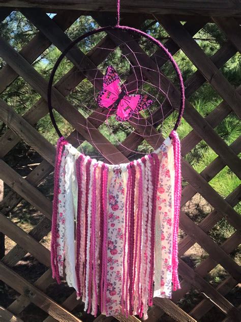 Vintage Butterfly Dream Catcher Etsy