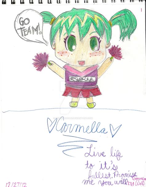 Chibi Cheerleader By Minakurosaki On Deviantart