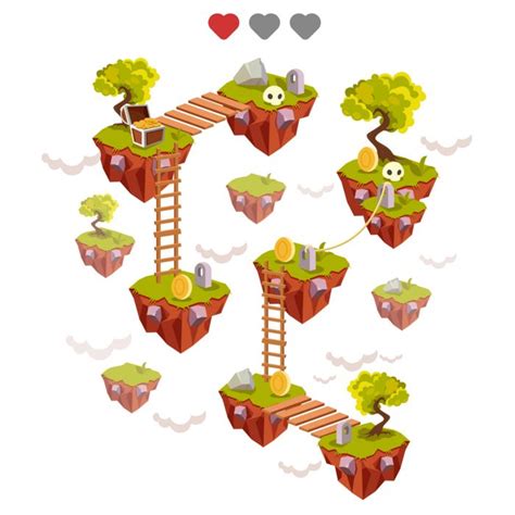 Stage Game Level Map Design